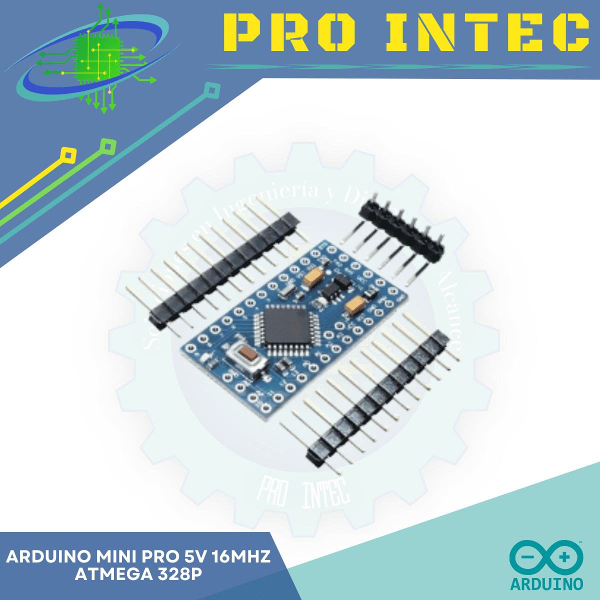 Arduino Mini Pro 5v 16Mhz atmega 328p